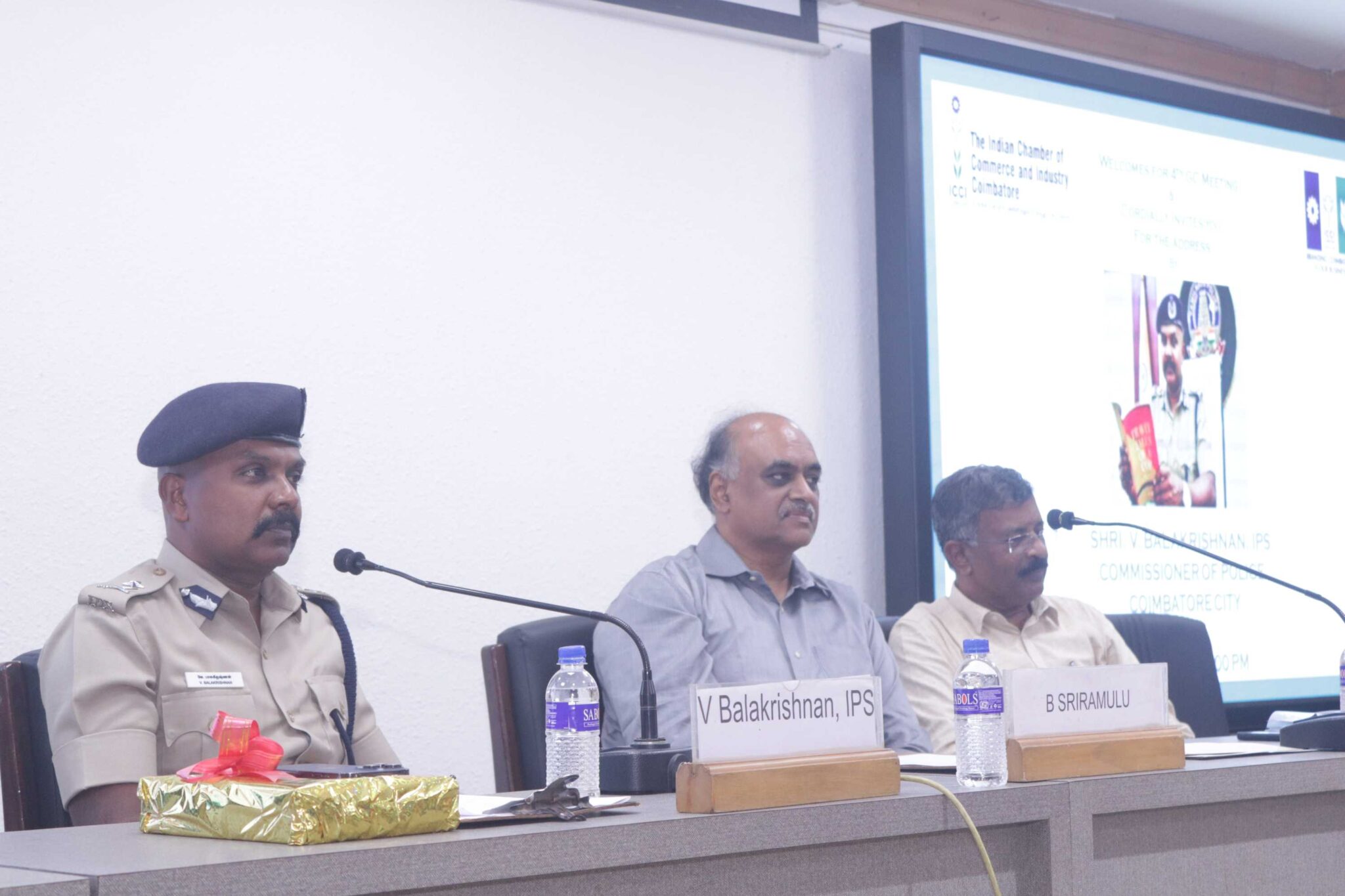 Special Address by Shri V Balakrishnan IPS, COP at our Chamber on 12th ...