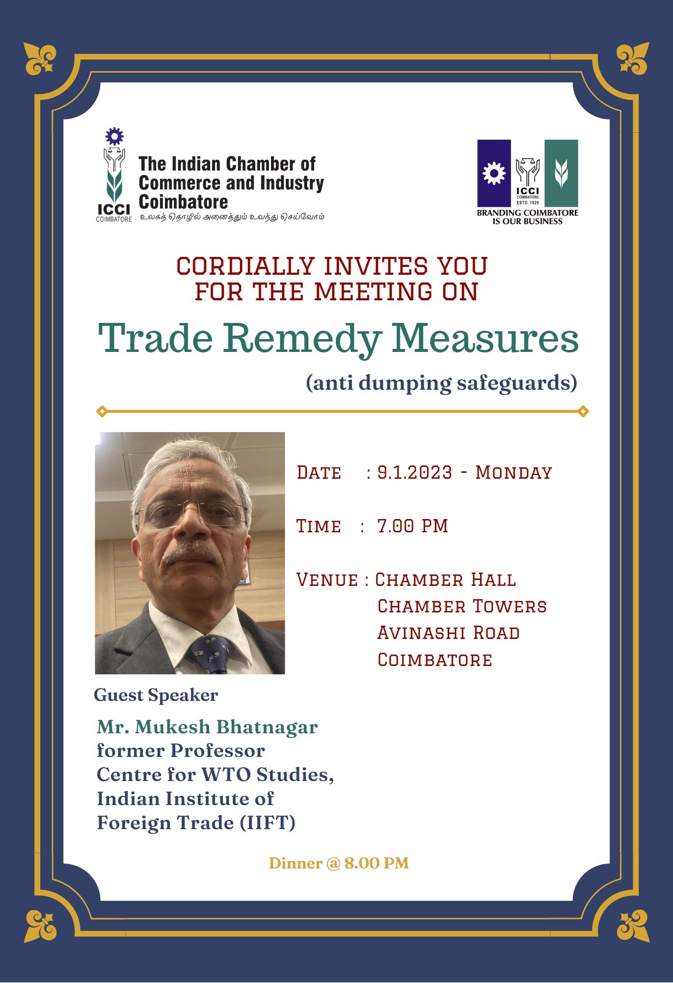 Trade Remedy Measures (anti dumping safeguards) by Mr. Mukesh Bhatnagar ...